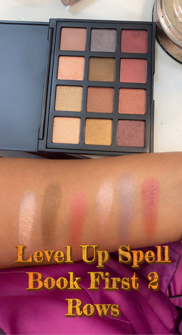 Level Up Spell Book Eyeshadow Palette – Level Up Cosmetics Shop